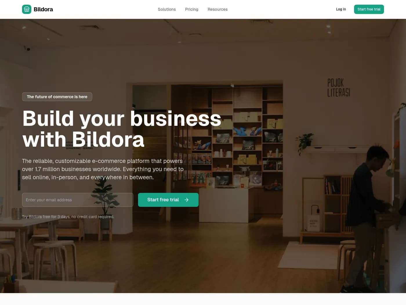 Bildora Shop Platform