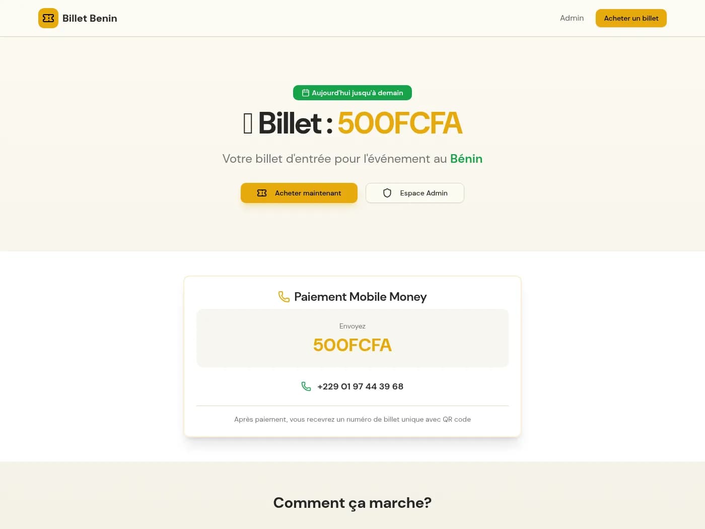 Billet Mobile Ticketing