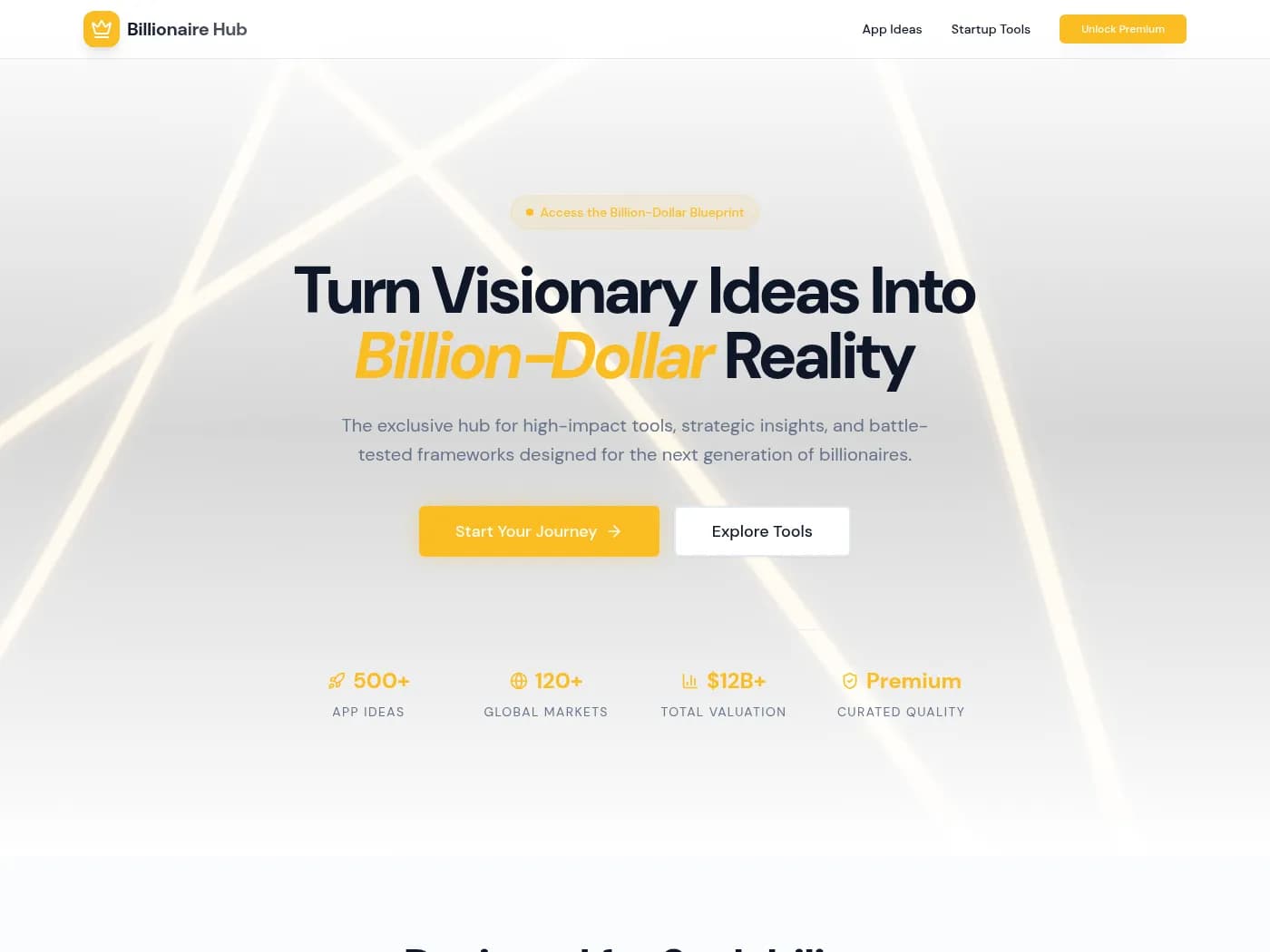Billionaire App Hub