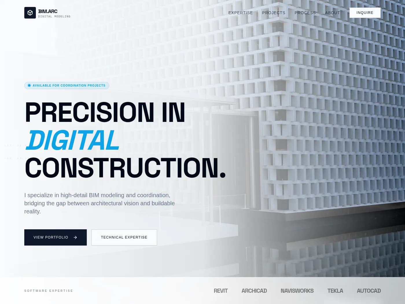BIM Modeler Portfolio