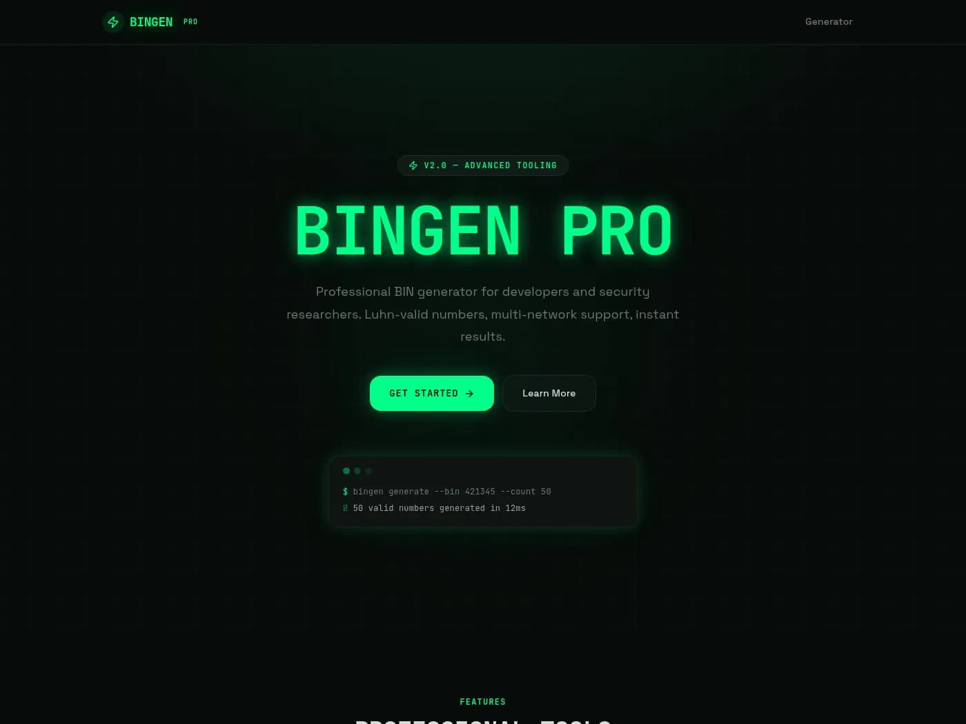BinGen Pro