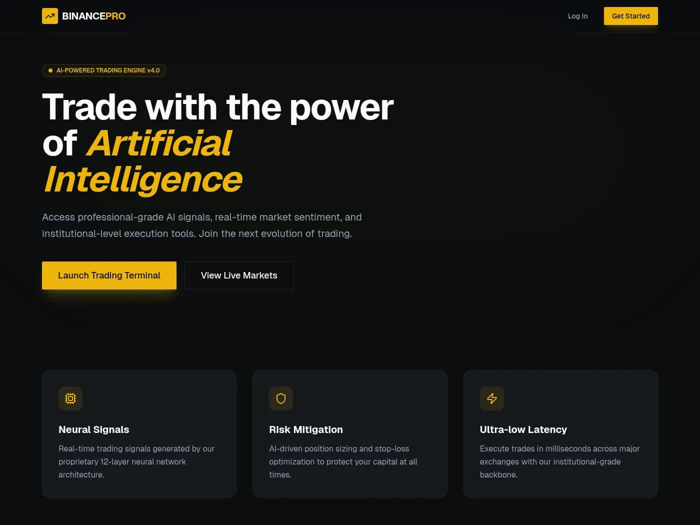 Binance Pro AI Platform