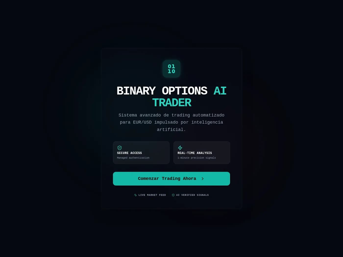 Binary Options AI Trader