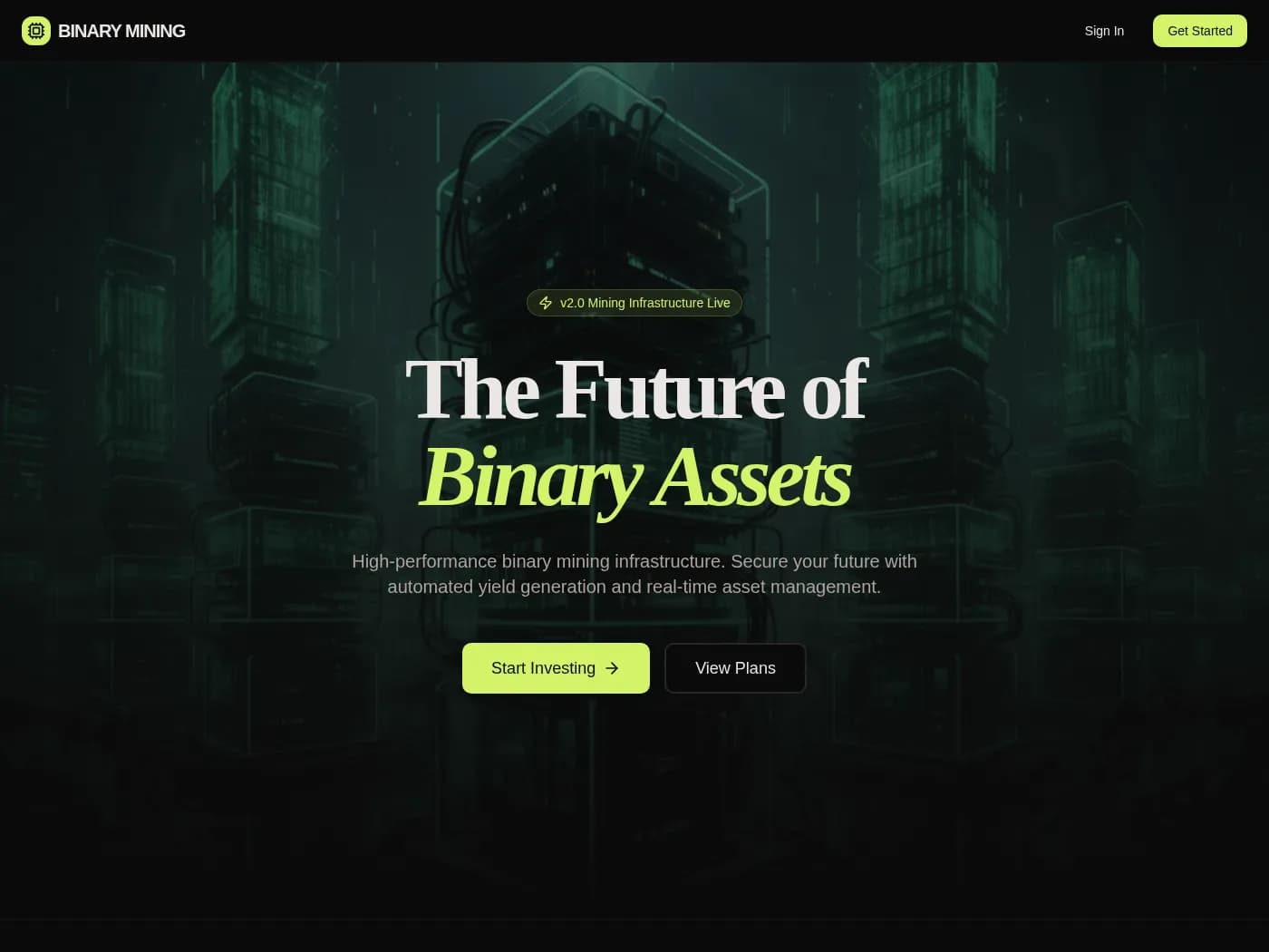 Binary Mining Platform