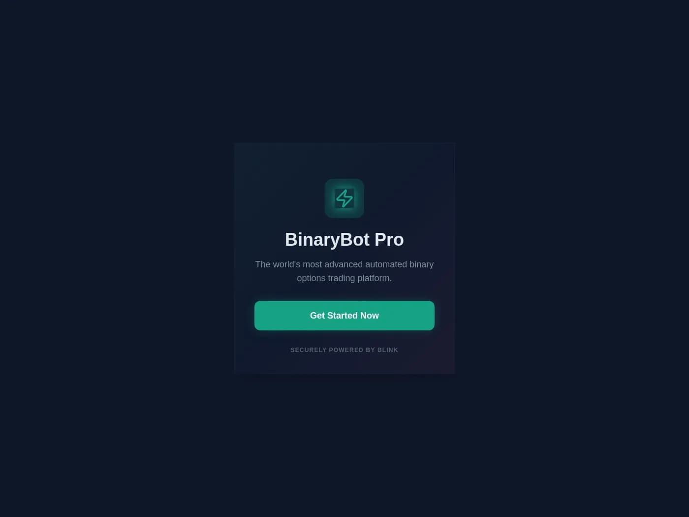 Binary Trading Bot Pro