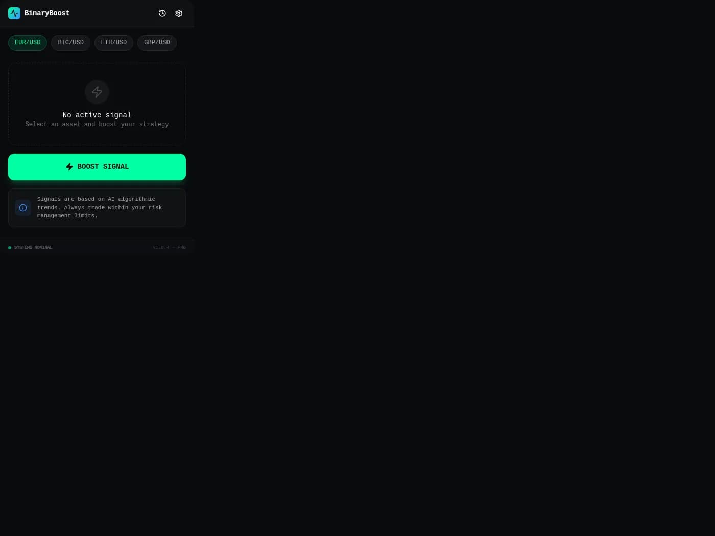 BinaryBoost Extension