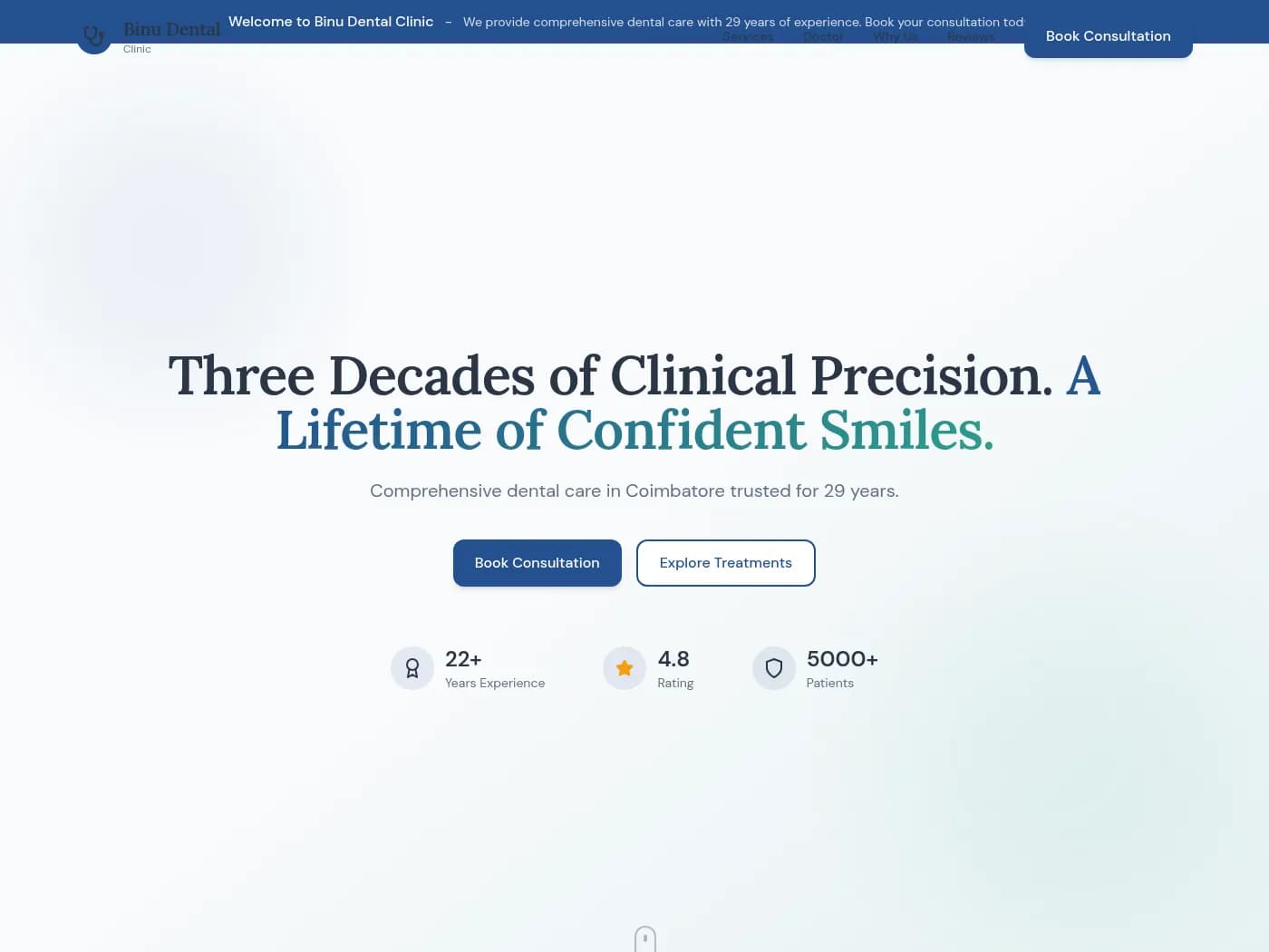 Binu Dental Experience