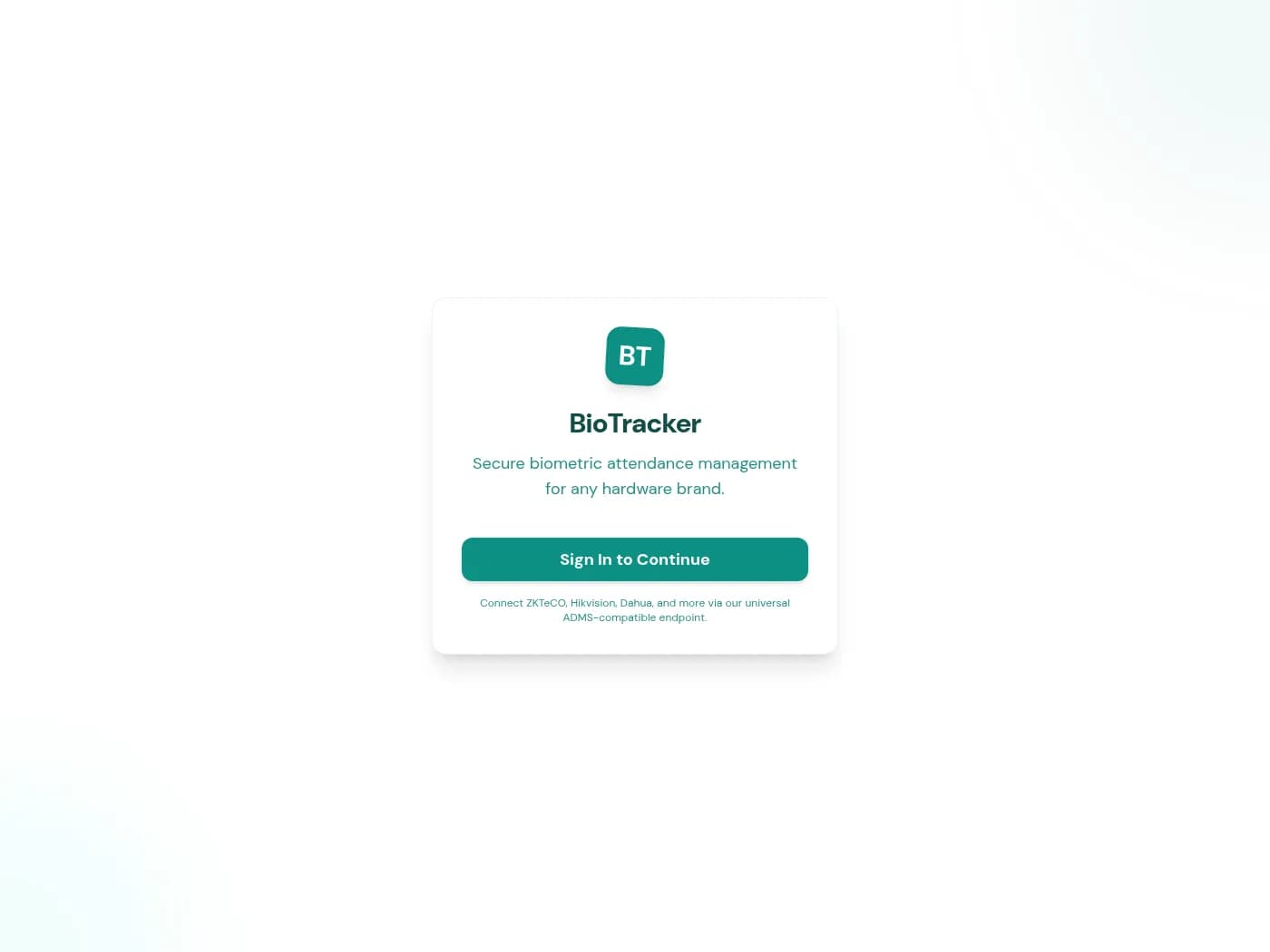 BioAttendance Tracker