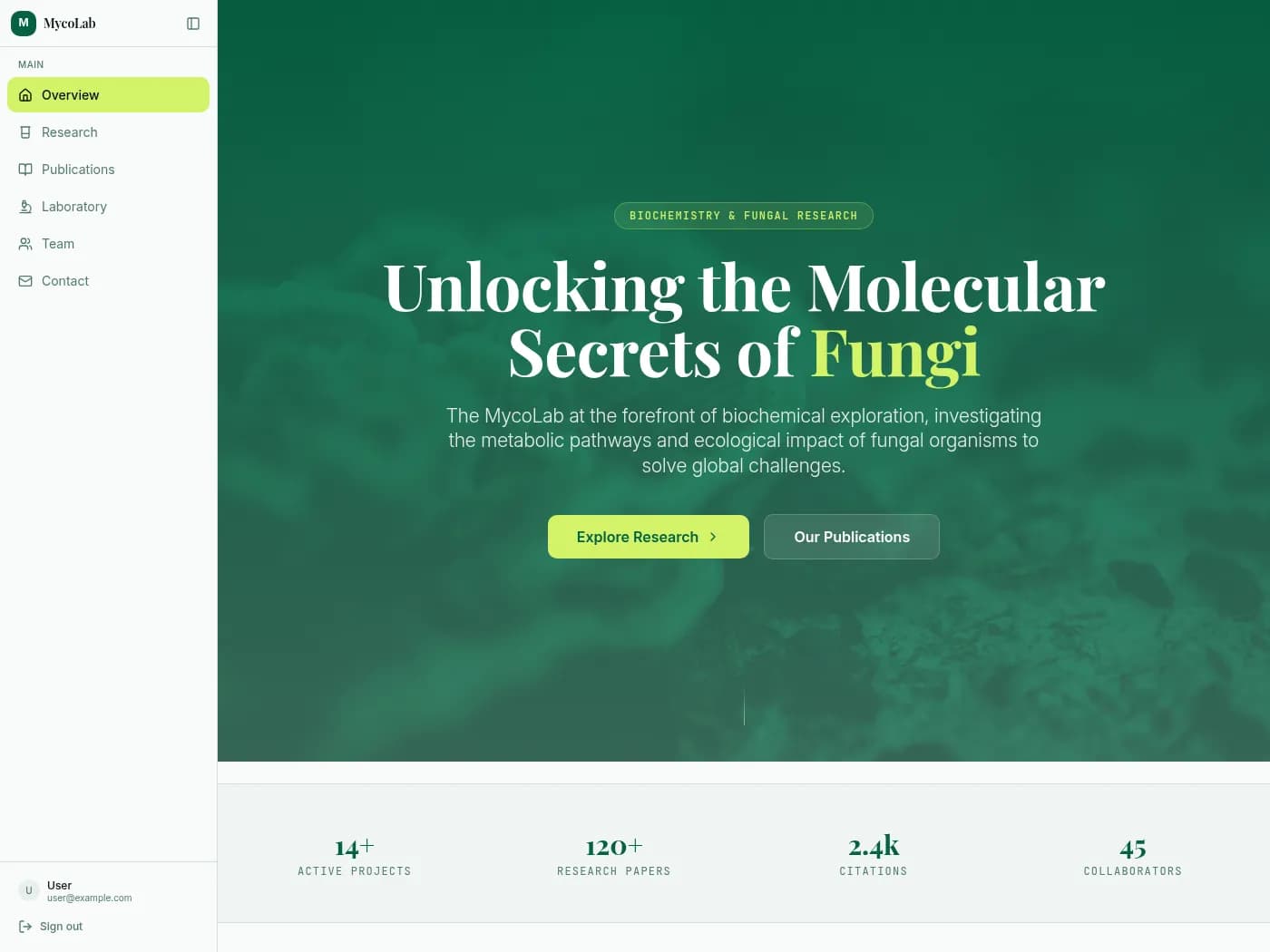 Biochemistry Lab Web