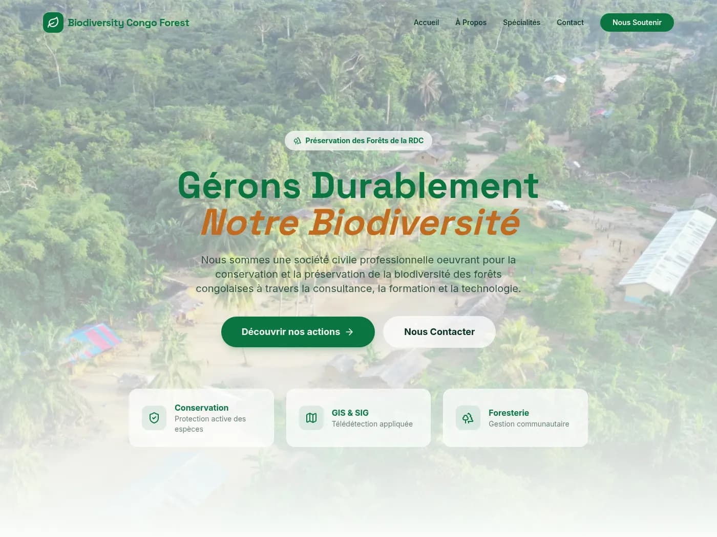 Biodiversity Congo Forest Site