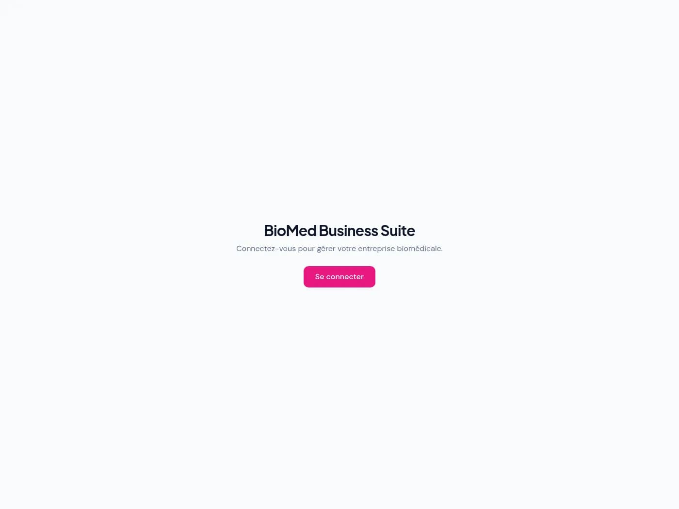 BioMed Business Suite