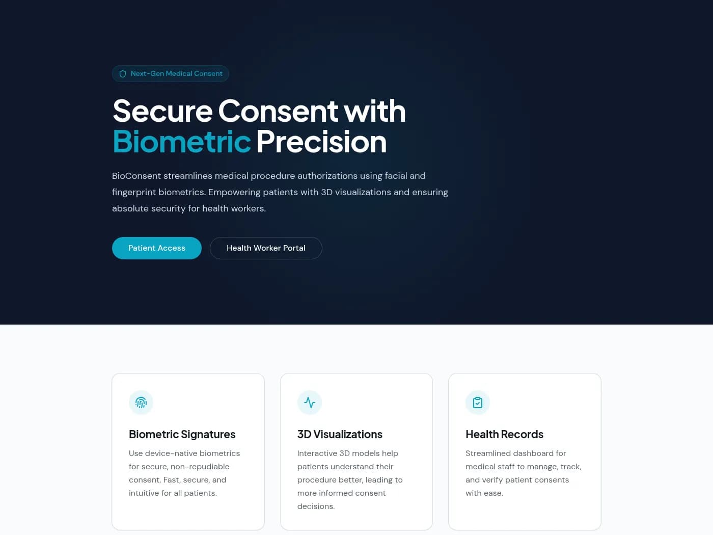 BioConsent Medical App