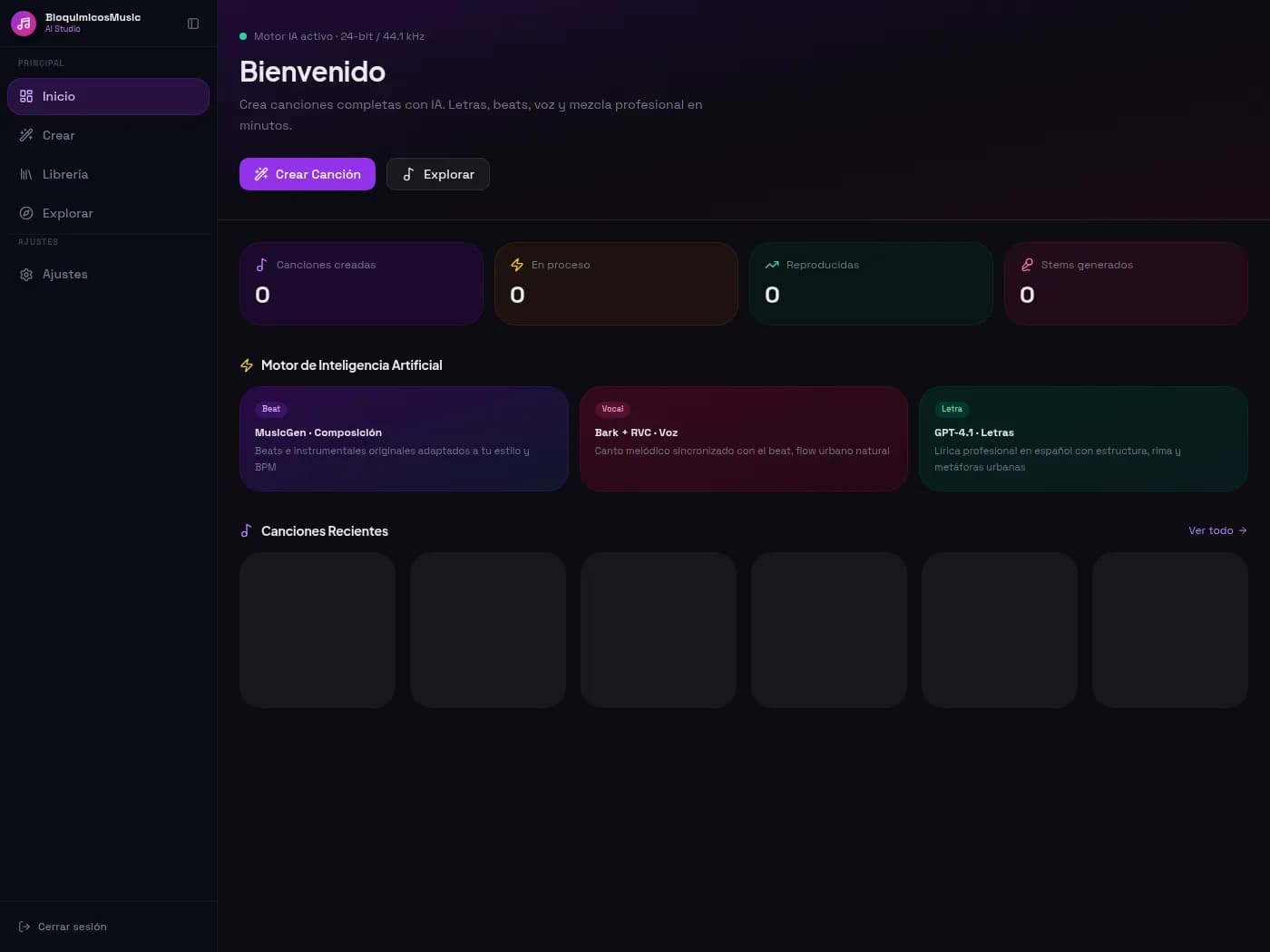 BioquimicosMusic AI