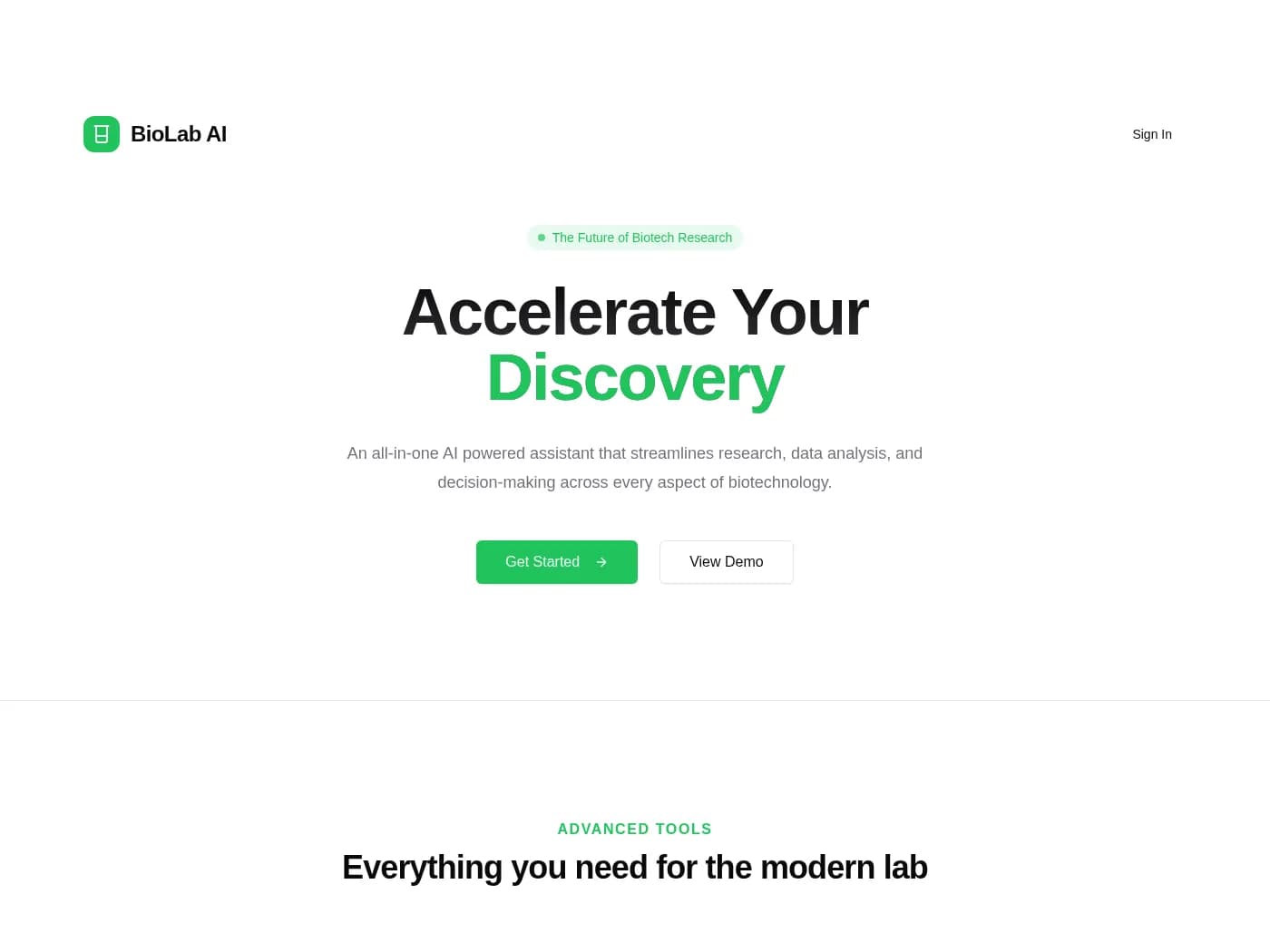 Biotech AI Assistant