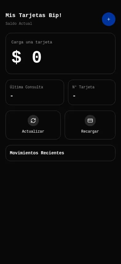 Bip! NFC Reload App