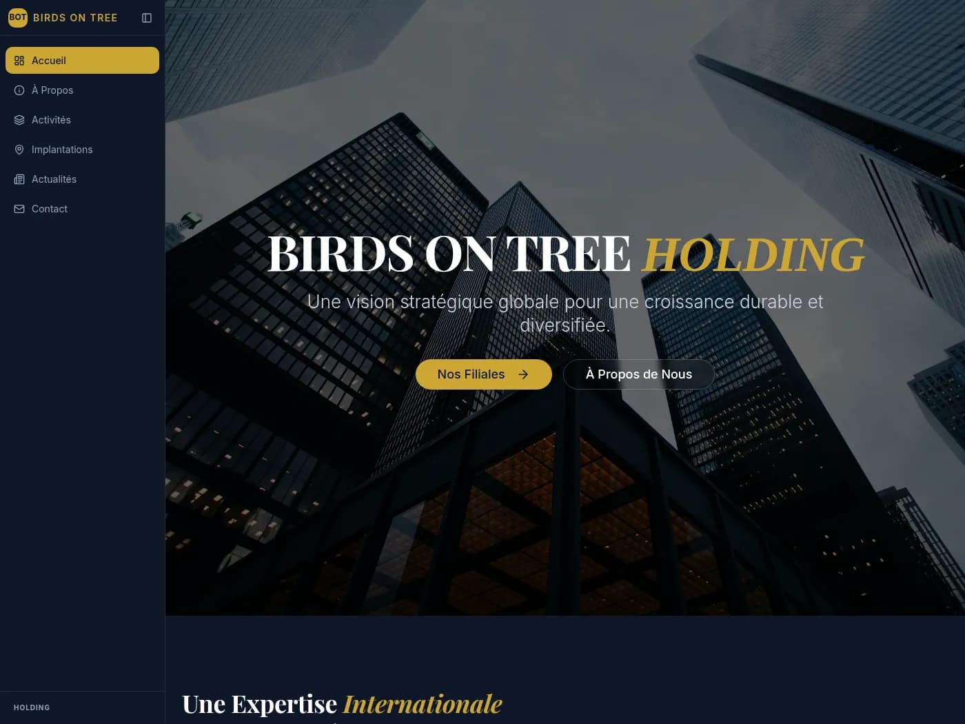 Birds On Tree Holding
