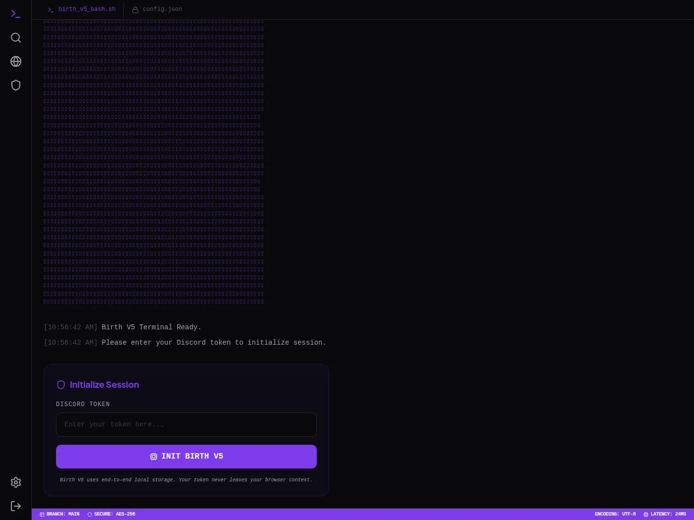Birth V5 Discord Selfbot