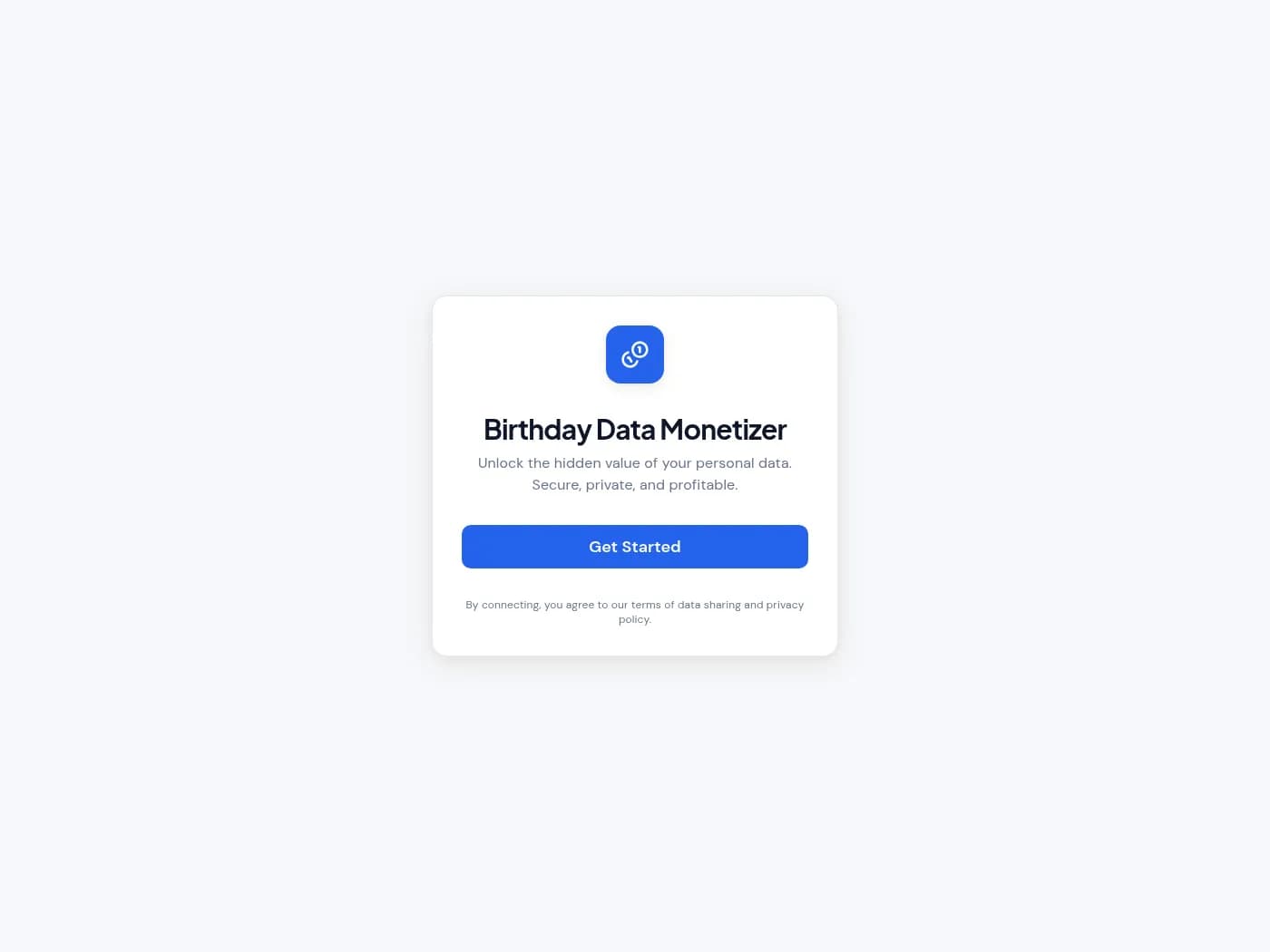 Birthday Data Monetizer