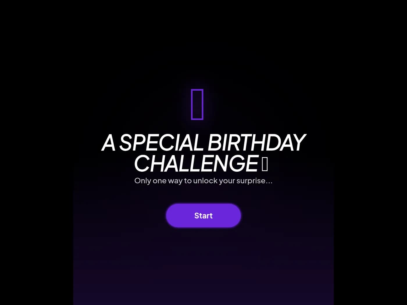 Birthday Romance Quiz App