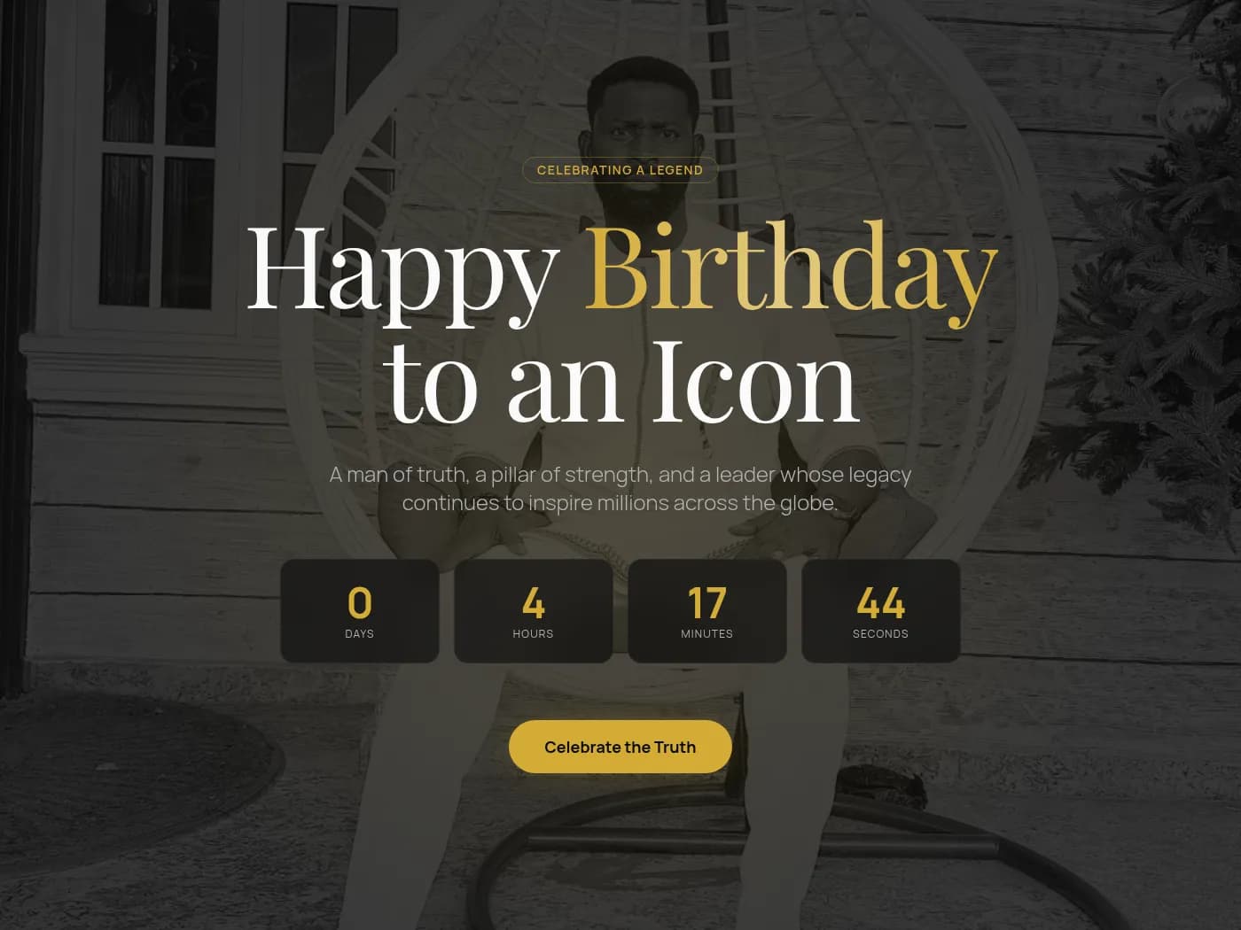 Legendary Birthday Tribute