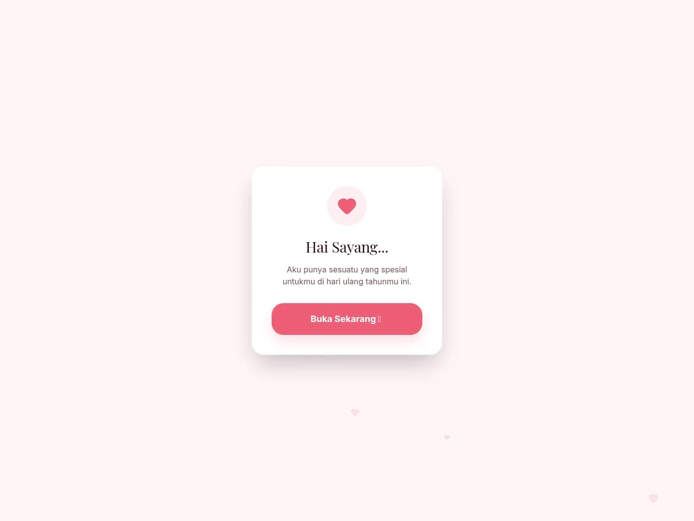 Birthday Wish Generator