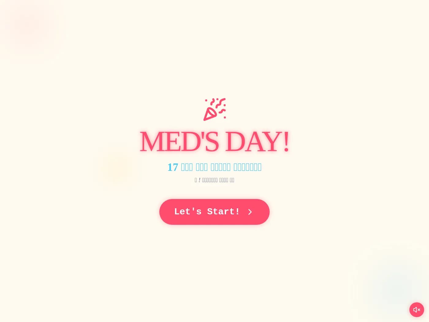 Birthday Joy for Med
