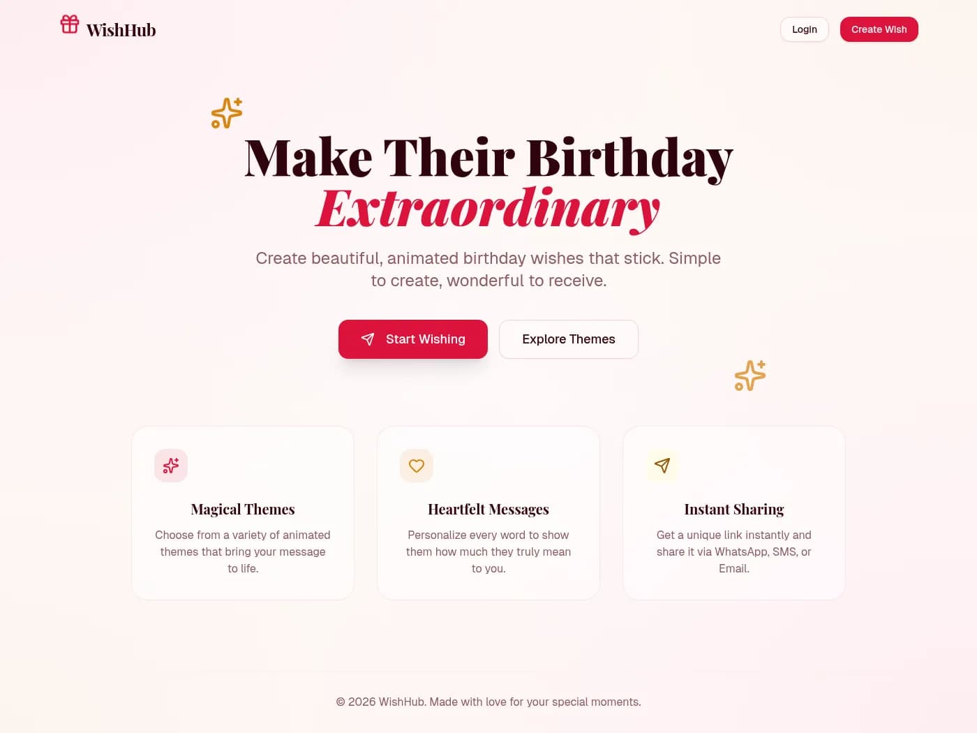 Birthday Wishes Hub