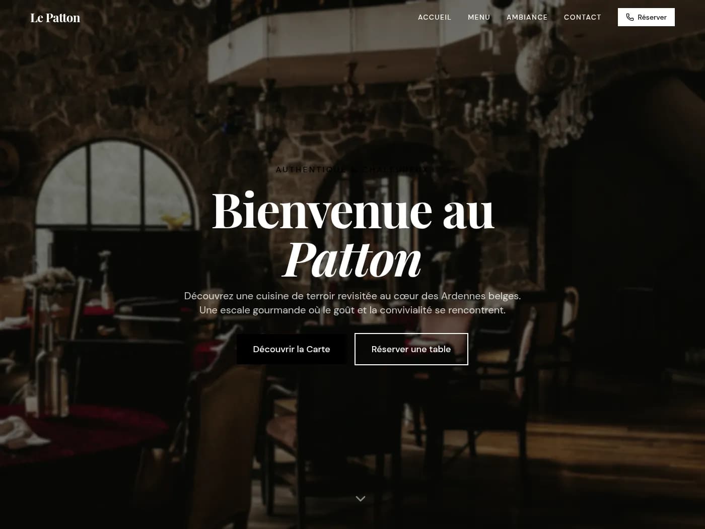 Bistro Showcase Site