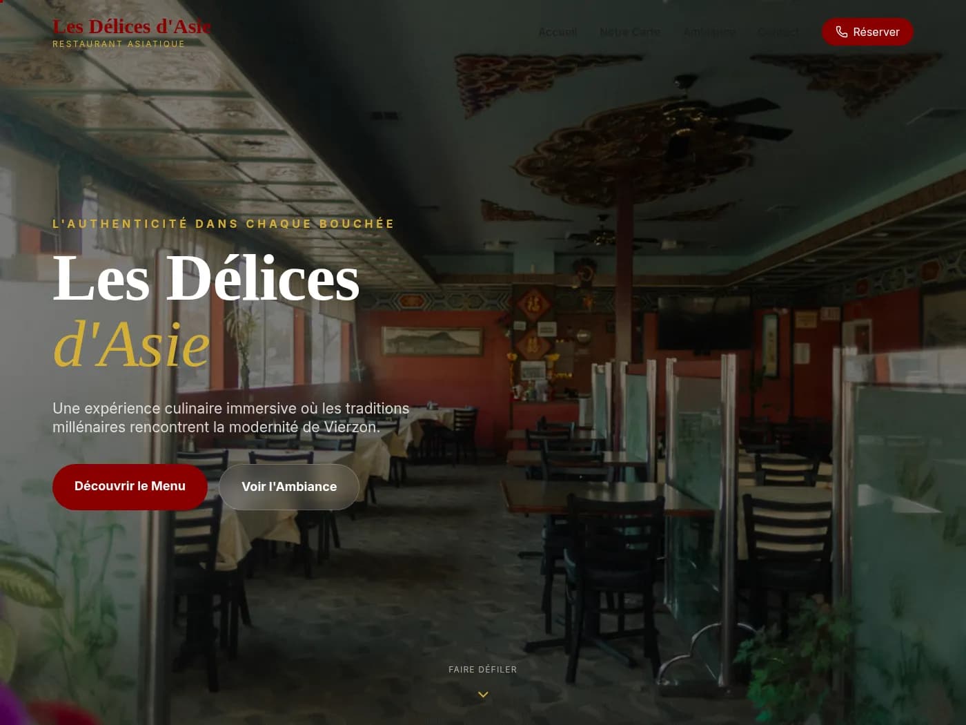 Le Bistro Web Showcase