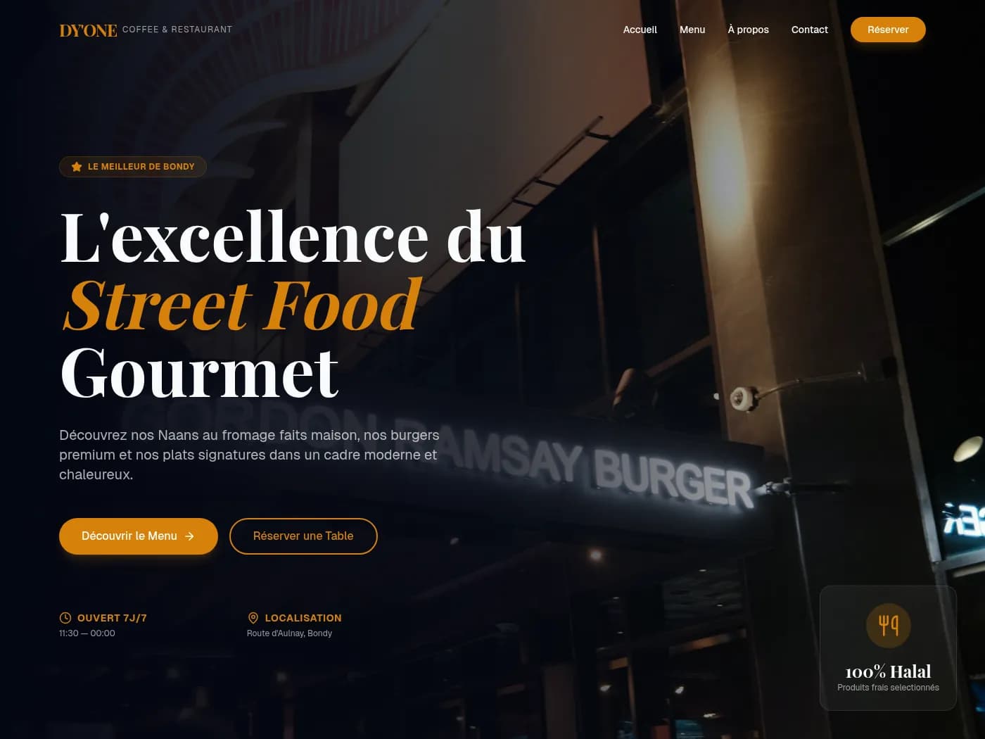 Le Chic Bistro Site