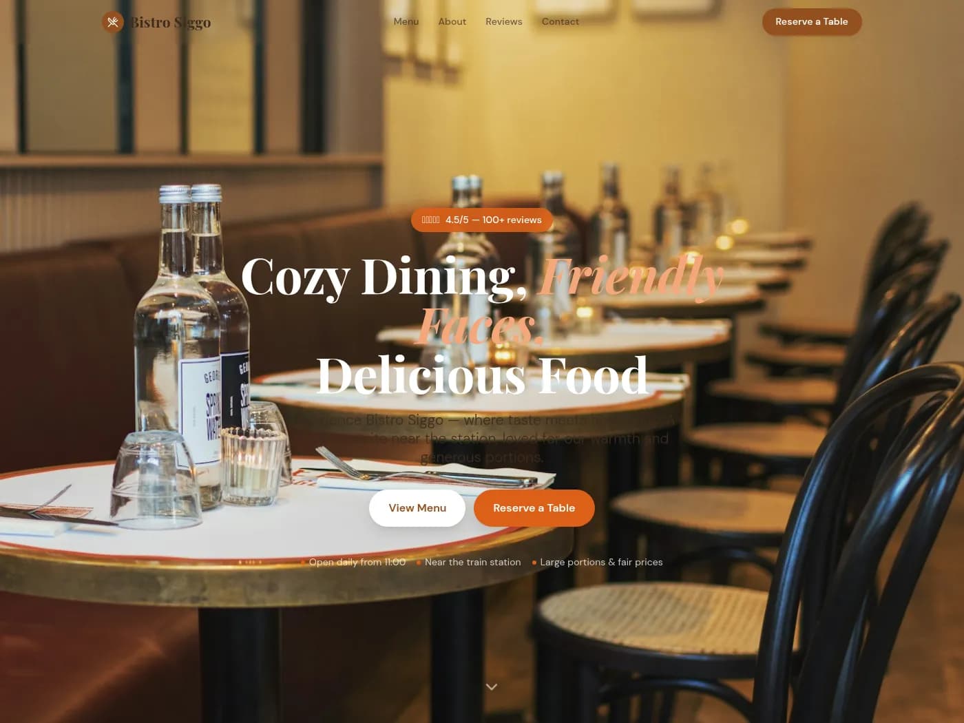 Bistro Siggo Website