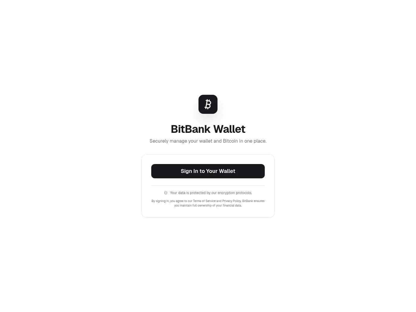 BitBank Wallet