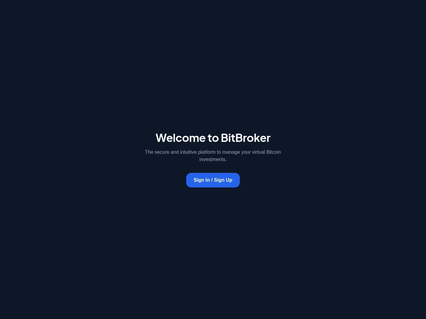 Bitcoin Broker Hub