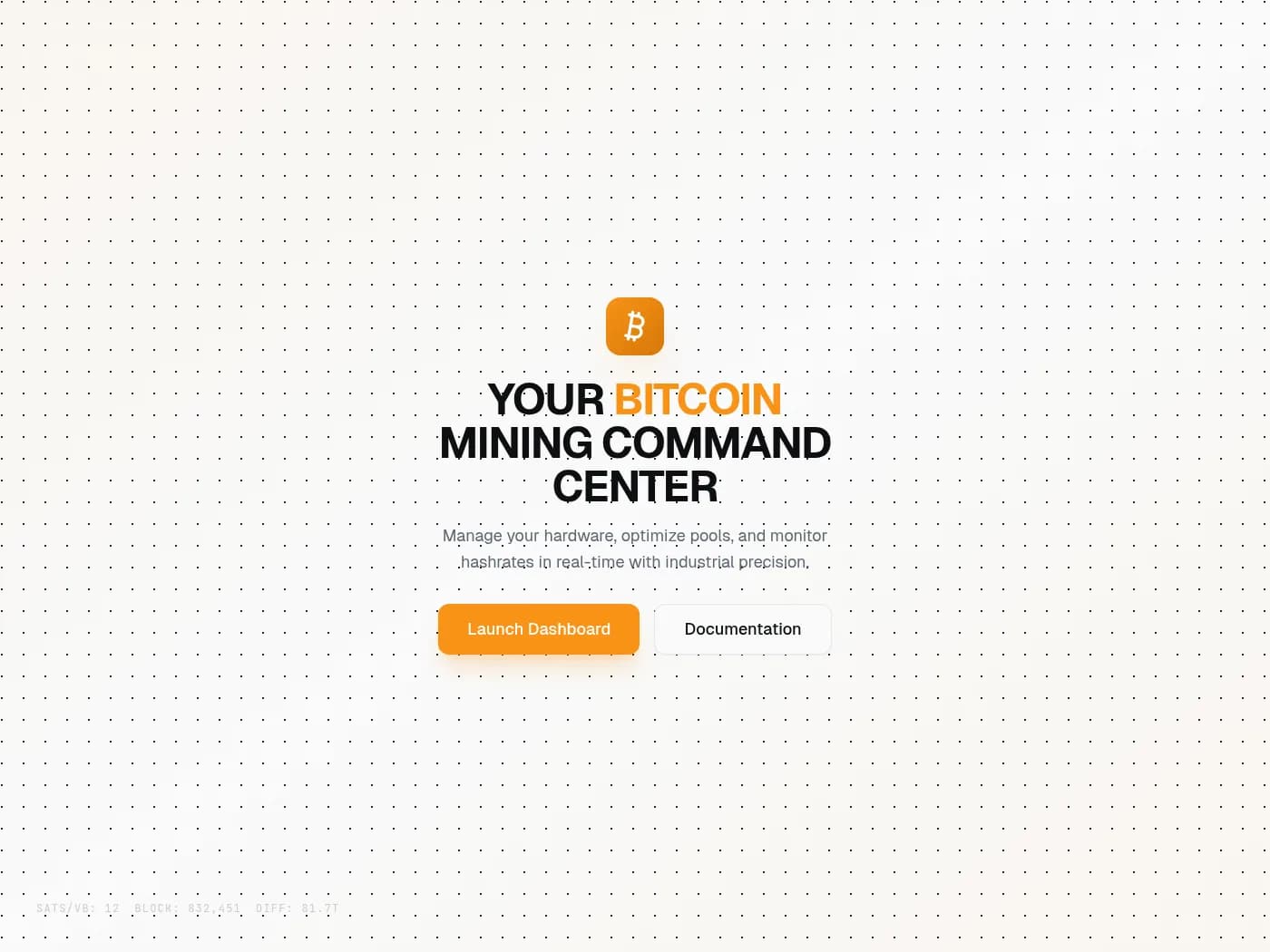 Bitcoin Mine Hub