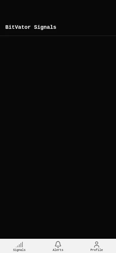 BitVator Mobile Predictor