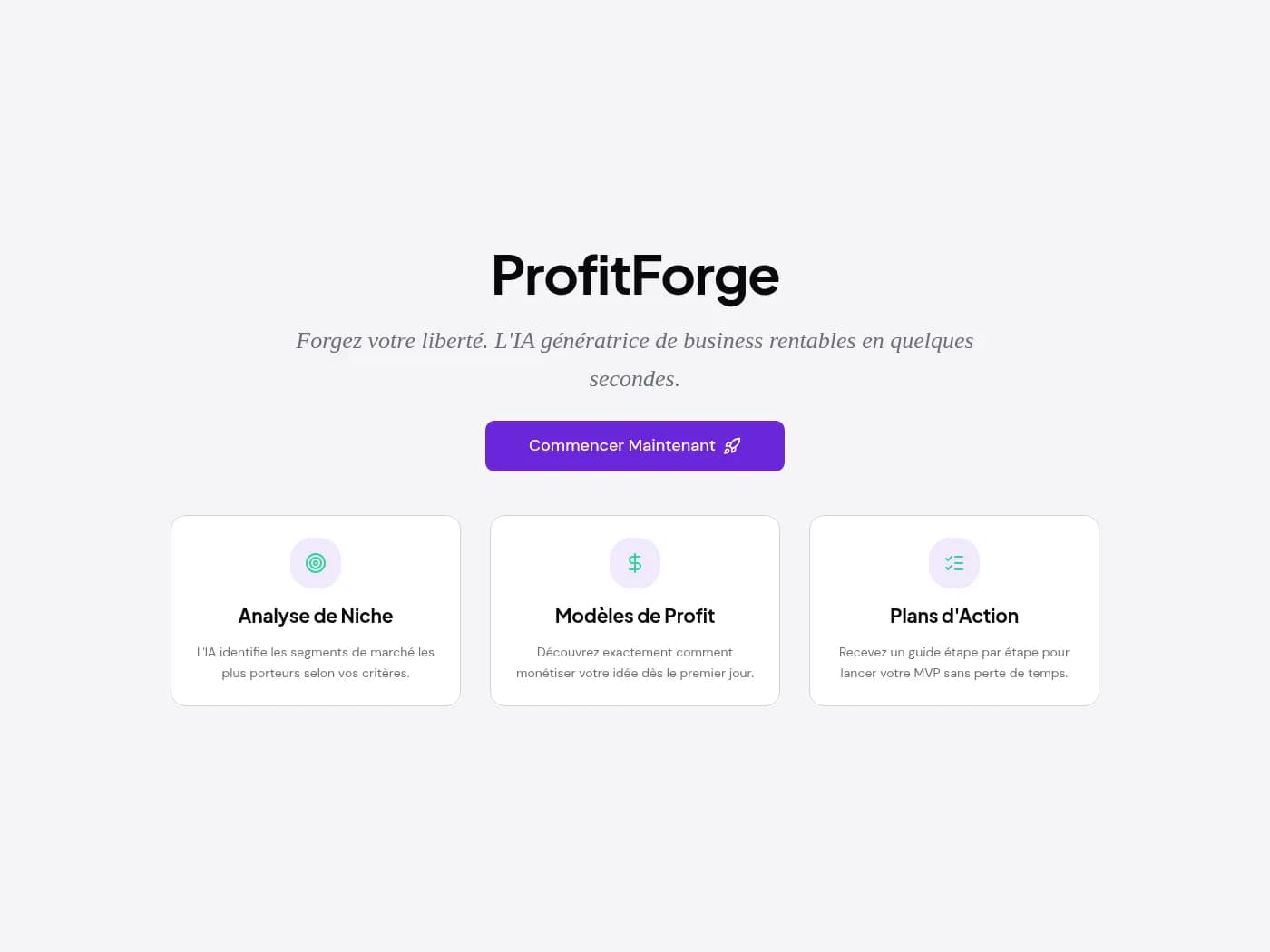 BizIdea Generator