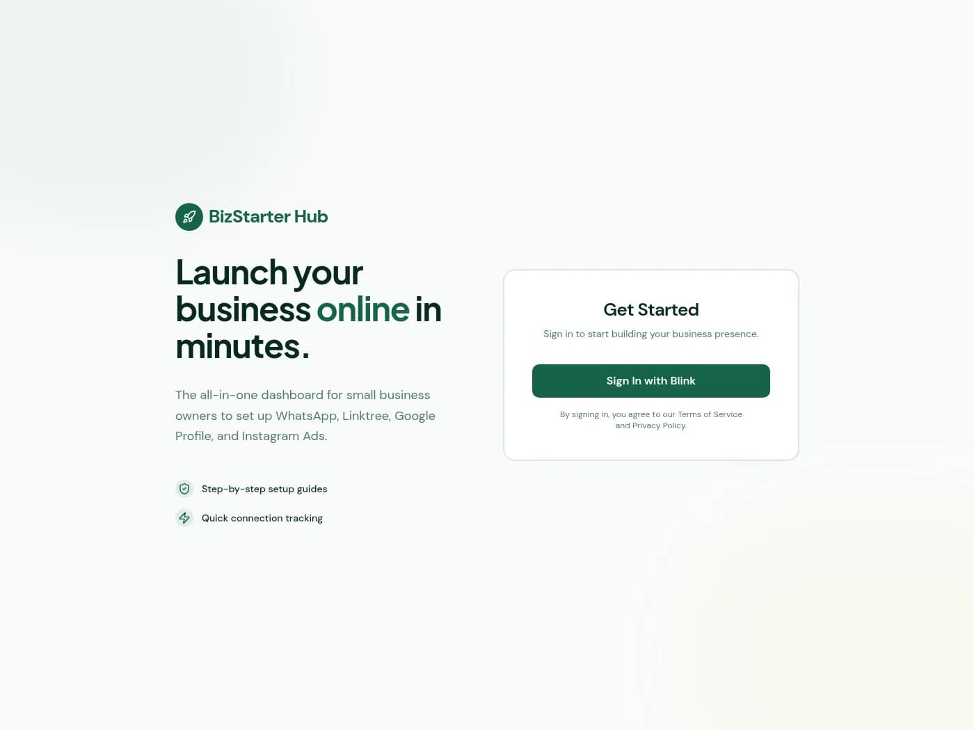 Small Biz Starter Hub
