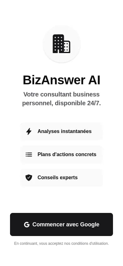 BizAnswer AI App