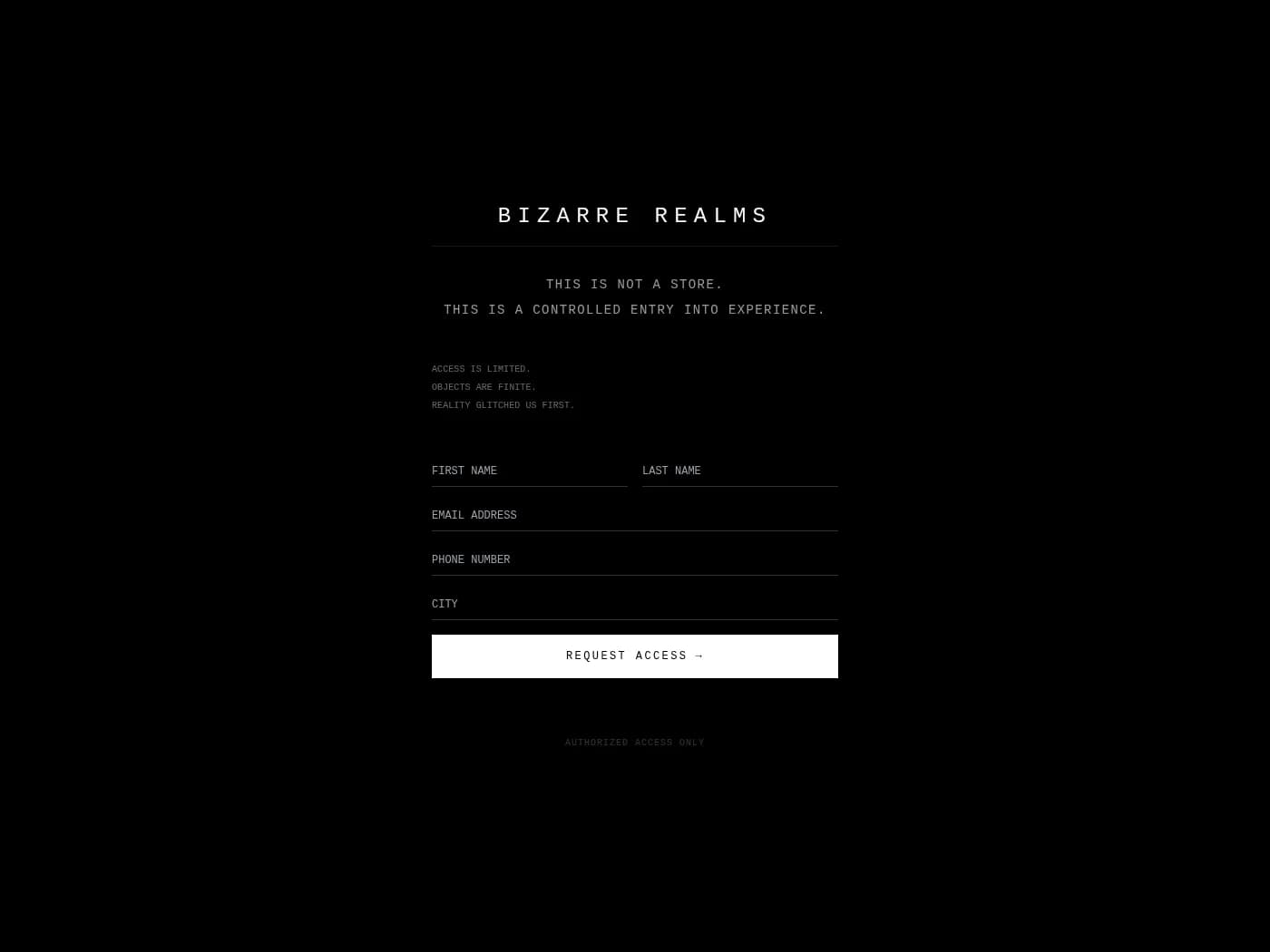 BIZARRE REALMS