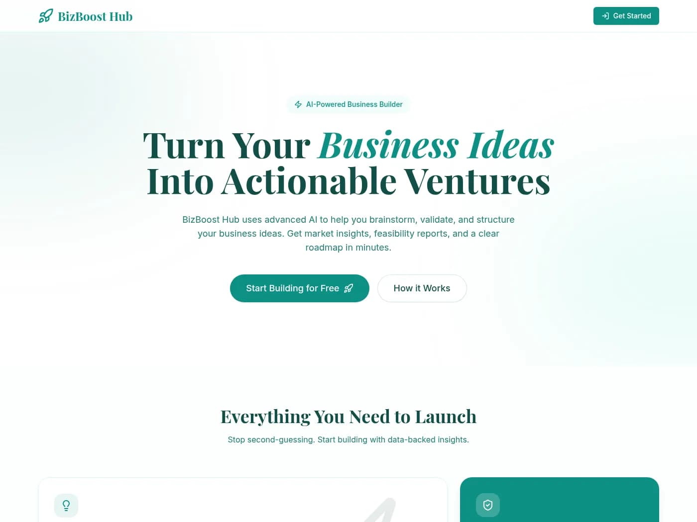 BizBoost Hub