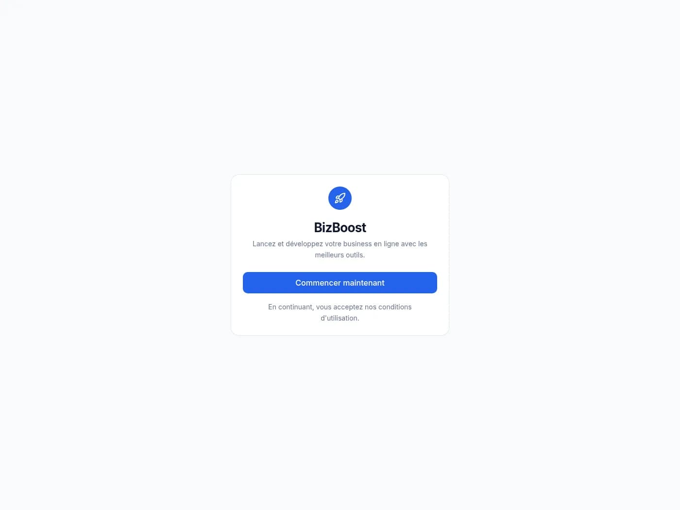 BizBoost Platform