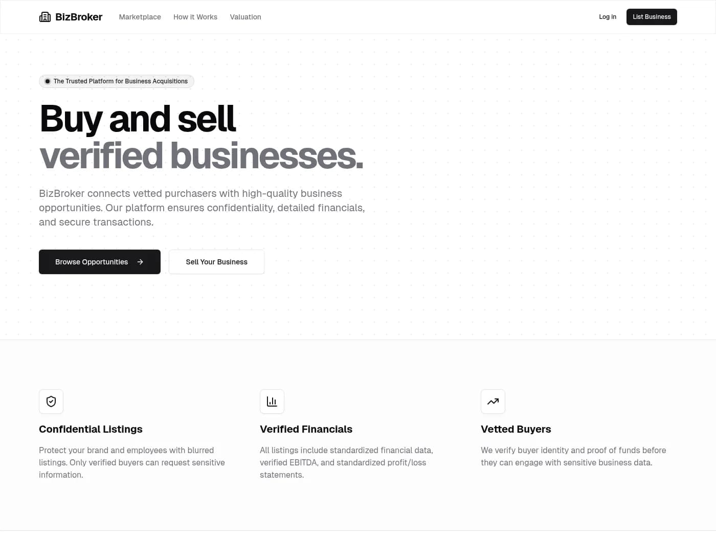 BizBroker Platform