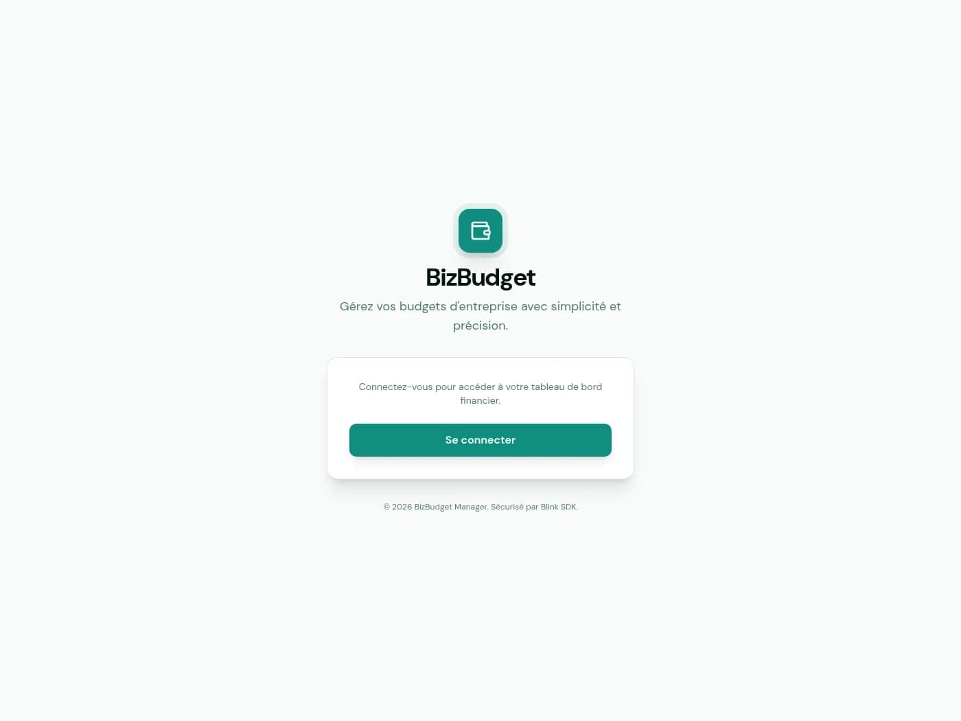 BizBudget Manager
