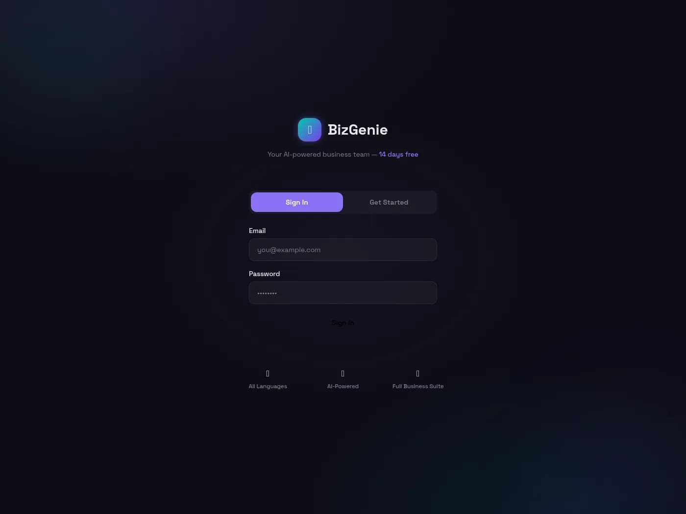 BizGenie AI Suite