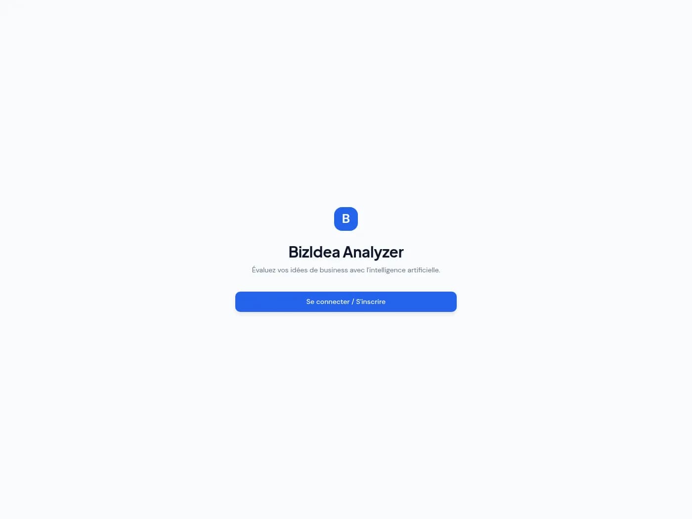BizIdea Analyzer