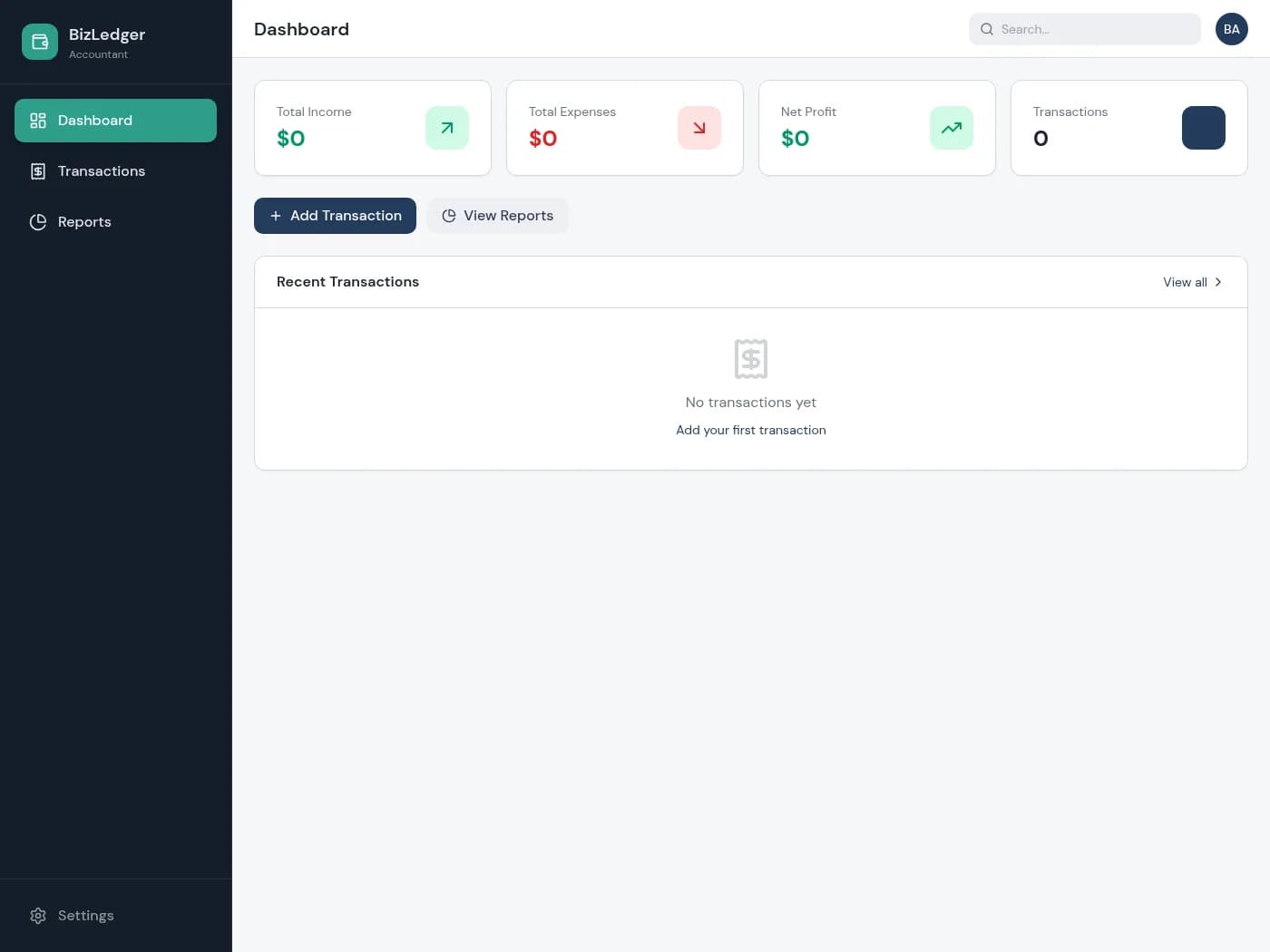 BizLedger Accountant
