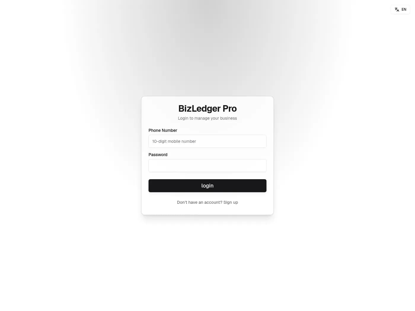 BizLedger Pro