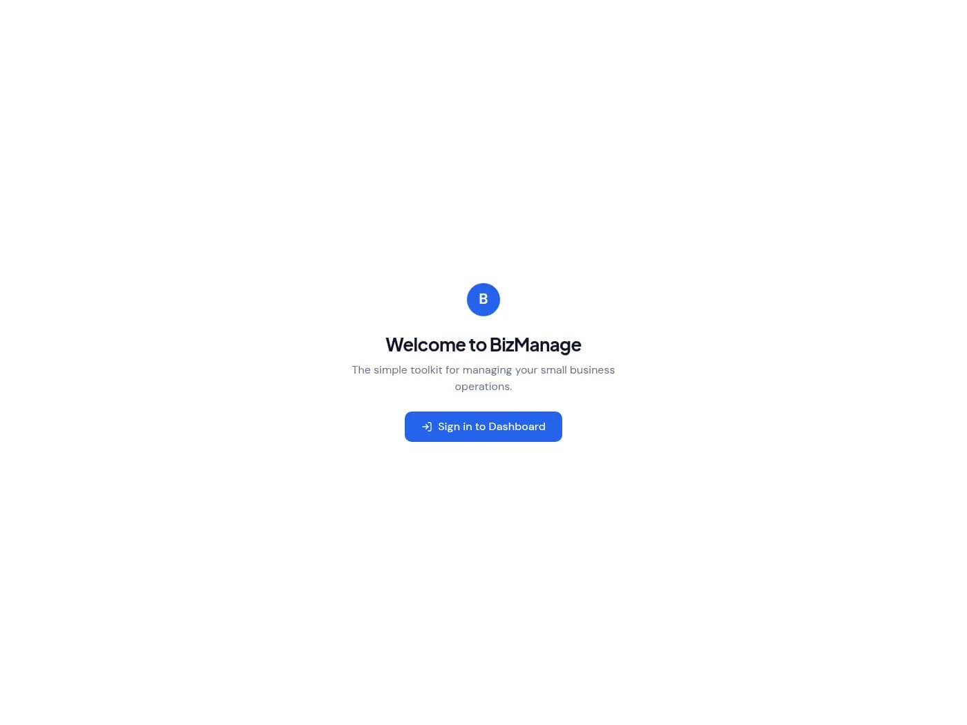 BizManage Toolkit