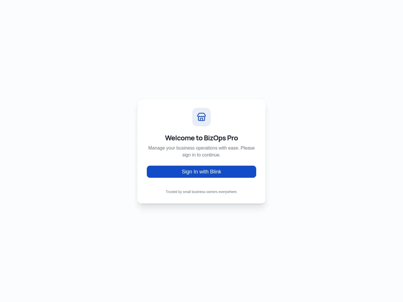 BizOps Dashboard Pro