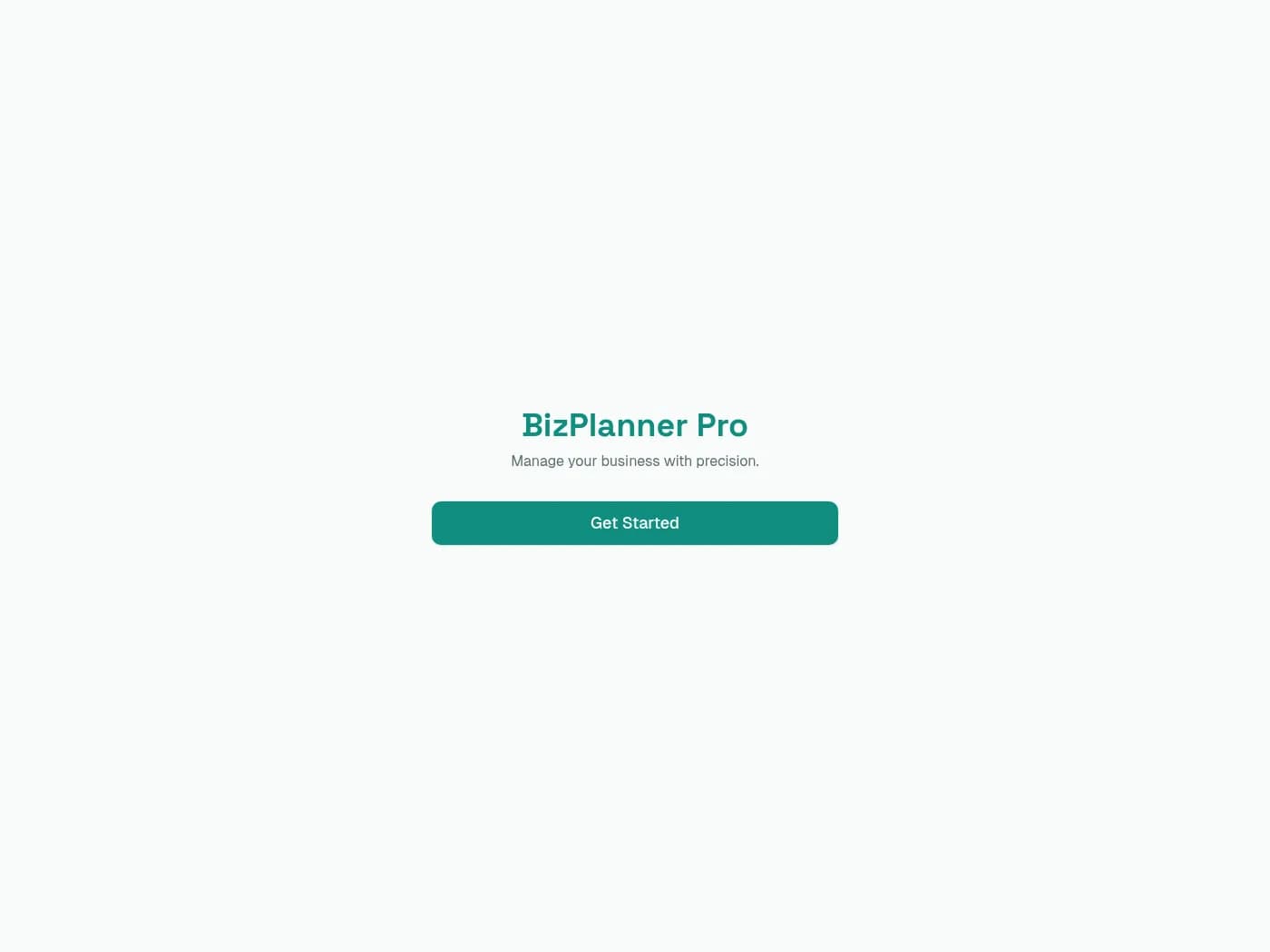 BizPlanner Pro